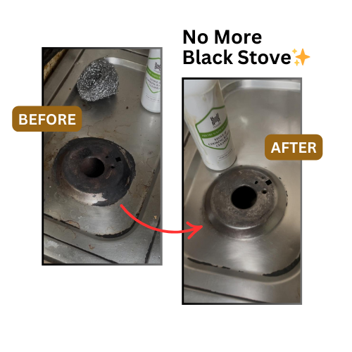 Cookware & Stove Cleaner - Homifix Carbon Remover