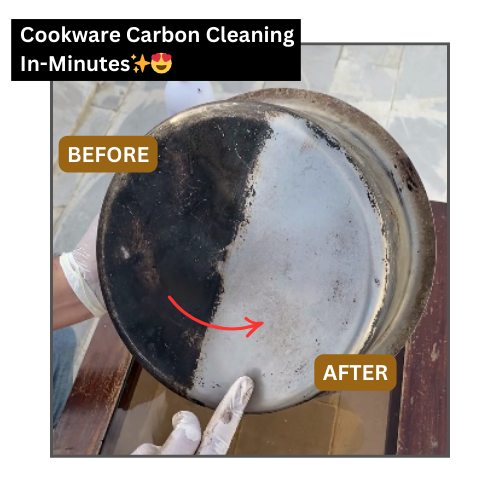 Cookware & Stove Cleaner - Homifix Carbon Remover